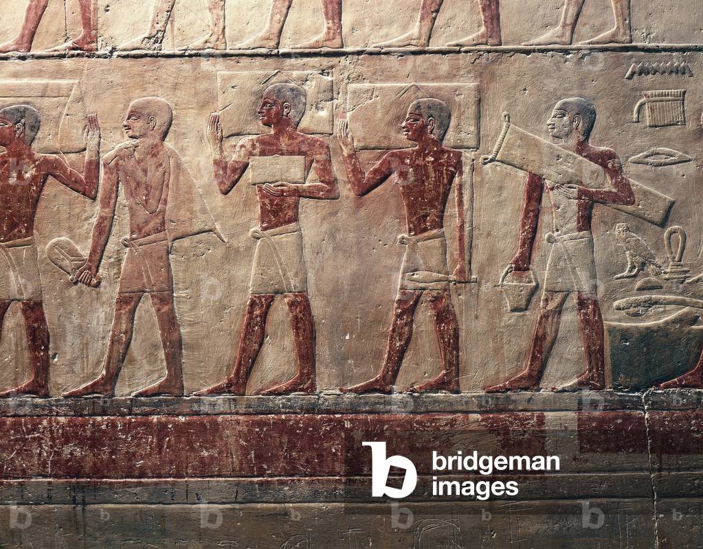 Image of Egypt, Saqqara (Ancient Memphis), Mastaba of Ti, Detail from ...