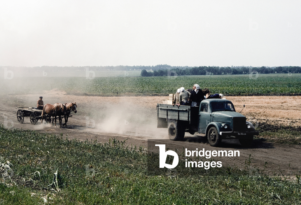 Image of USSR, Ukraine farm field, 1970s (photo) by Conger, Dean