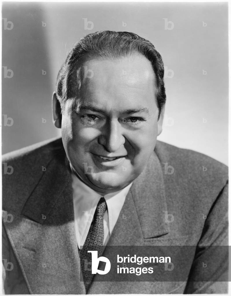 Image of Edward Arnold, Publicity Portrait, on-set of the Film "The Youngest