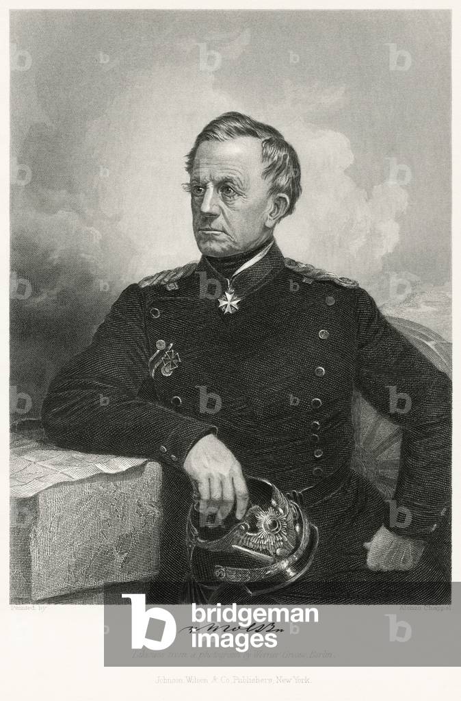 Image of Helmuth von Moltke (1800-91), the Elder, Prussian Field ...