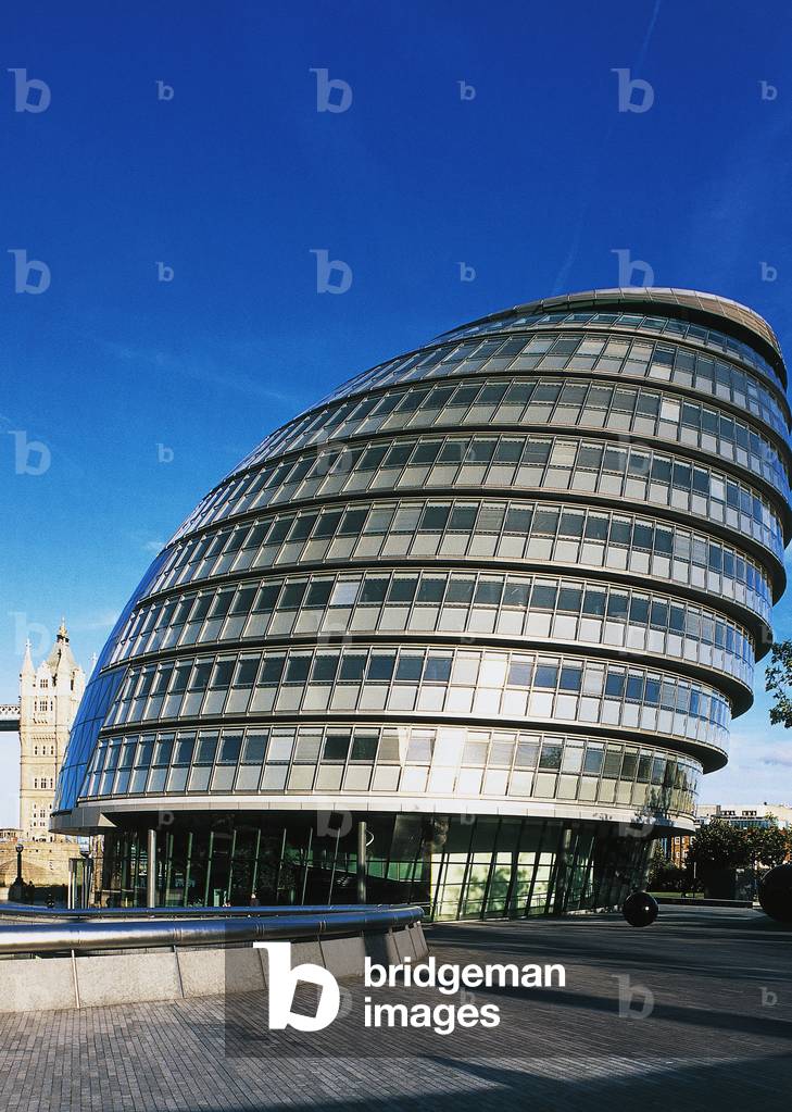 Image of London City Hall (20th-21st century), design by architect ...