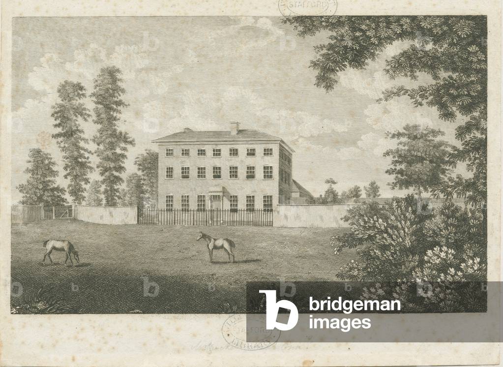 Image of Little Onn Hall: line-engraving, nd [1762-1802] (print) by ...