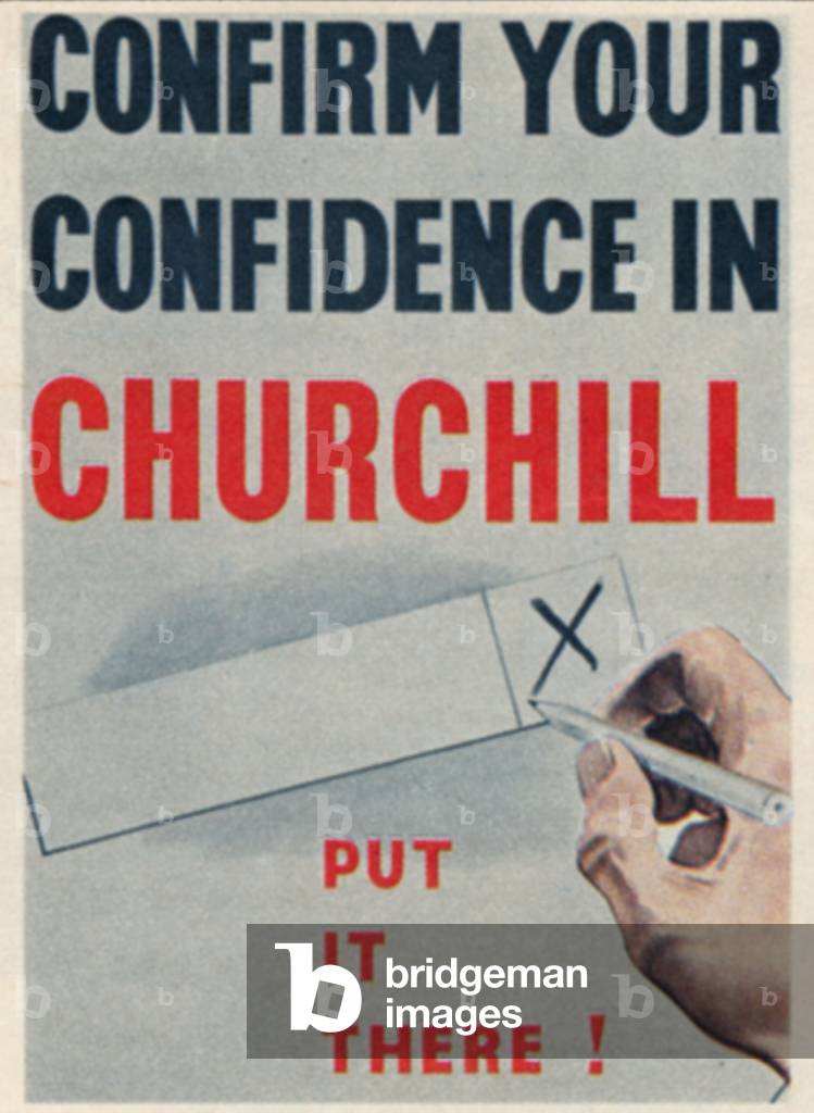 Image of The Conservative Party, poster, UK, 1940s