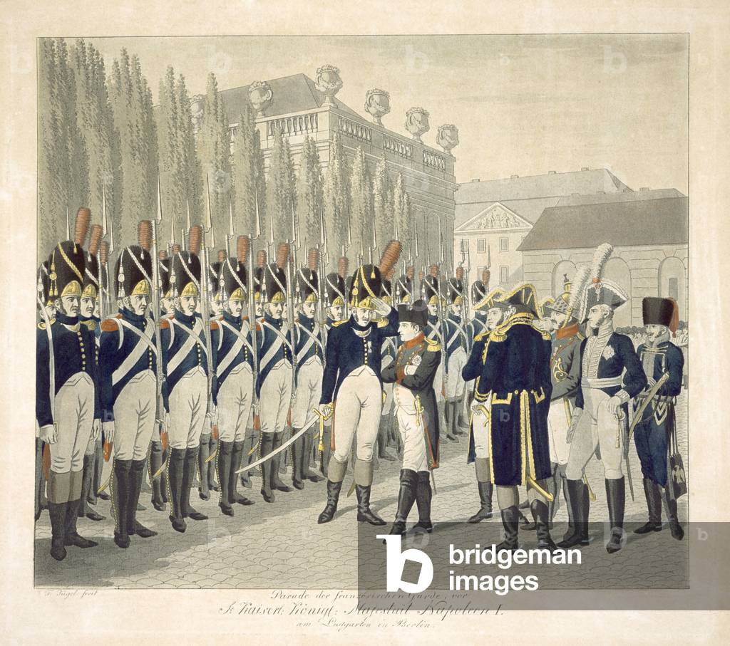 Image of Napoleon and the Imperial Guard