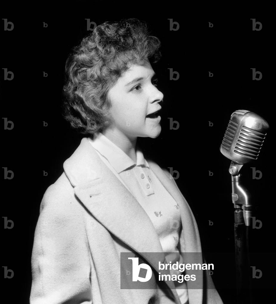 Image of Brenda Lee during Rehearsals at Olympia, Paris, February 16, 1959