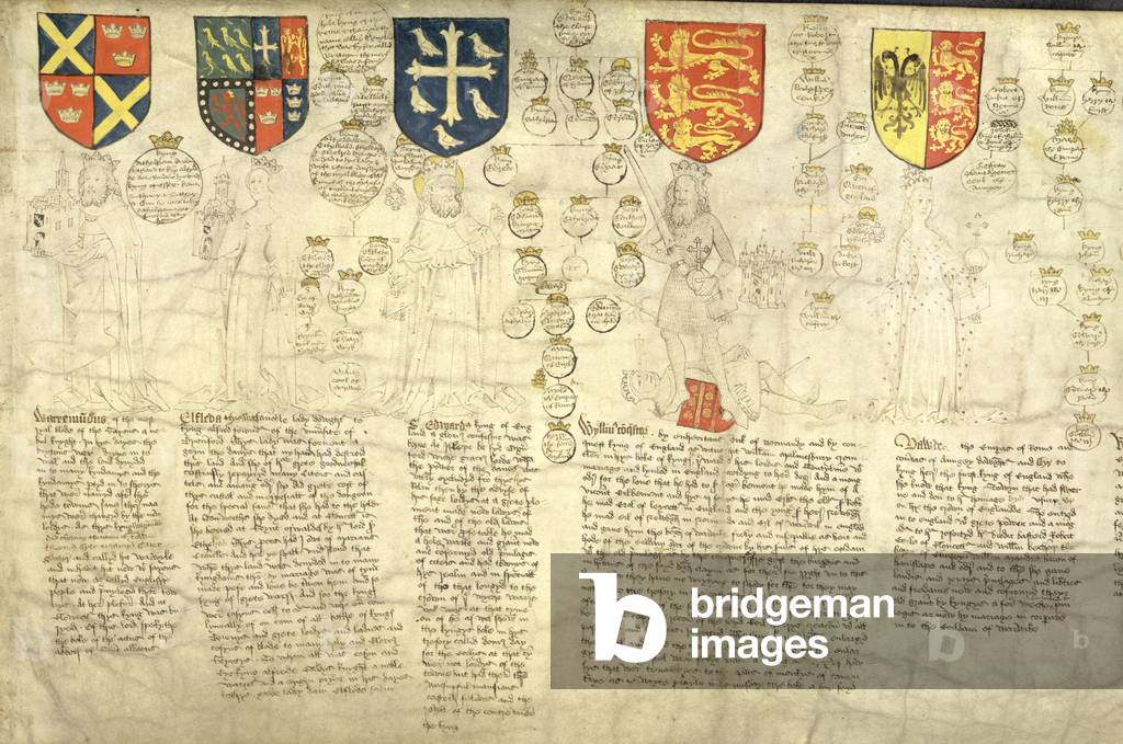 Image of Warremundus, of the royal blood of the Saxons, from 'The by ...