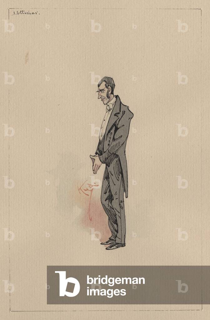 Image of Littimer, c.1920s (pen & ink with w/c on paper) by Clarke ...