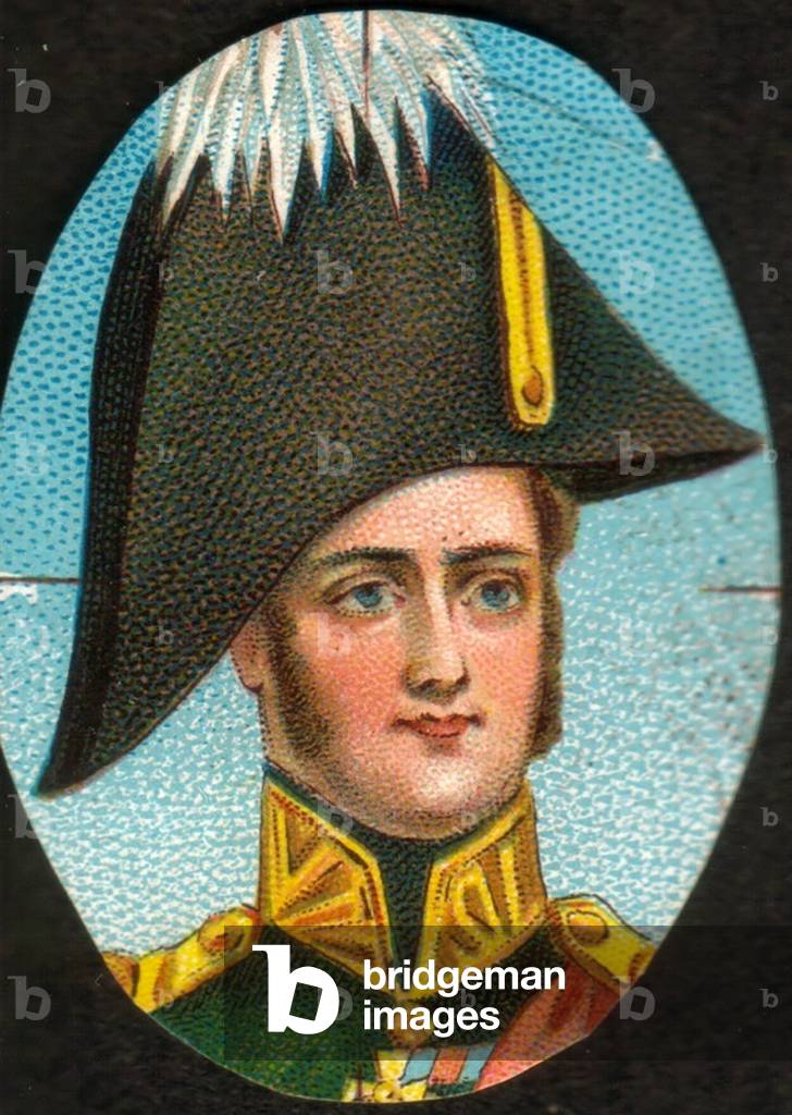 Image of Napoleon, 1900s (colour litho) by Russian School, (20th century)