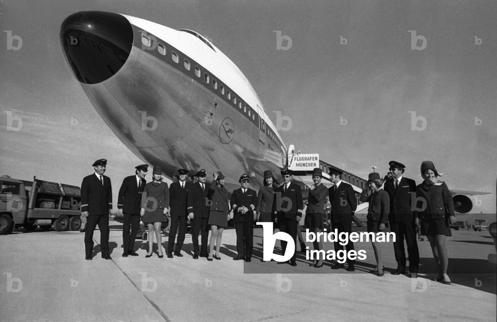 Image of 50 years ago on July 8, 1970 the first plane