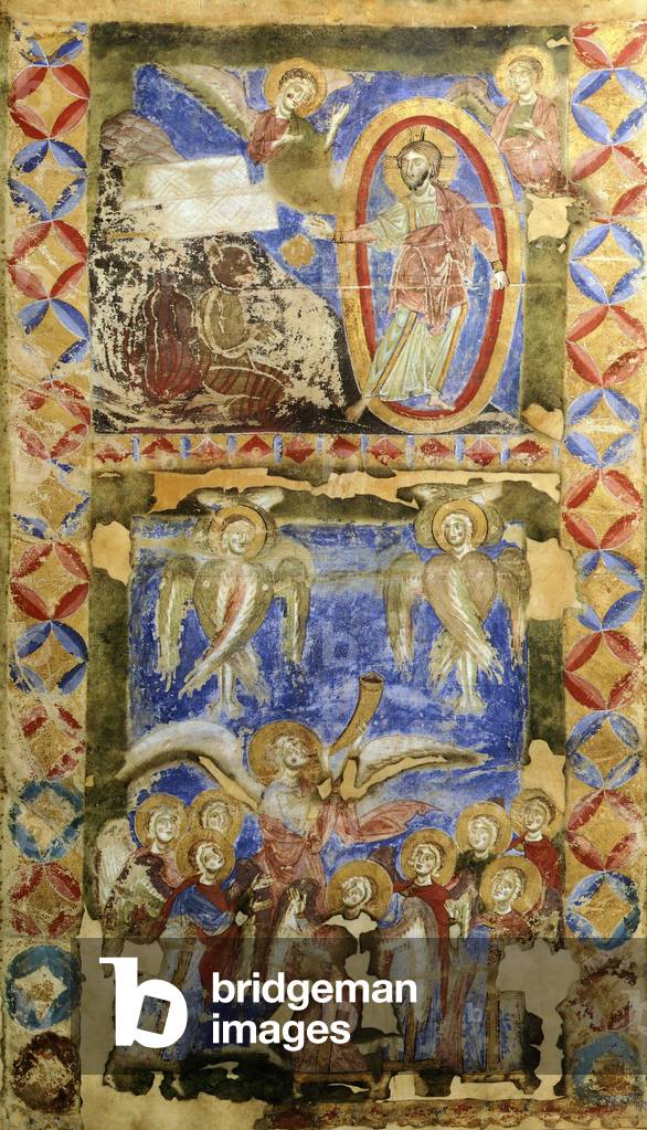 Image of Miniature from Rotulus Exultet (Easter Proclamation ...