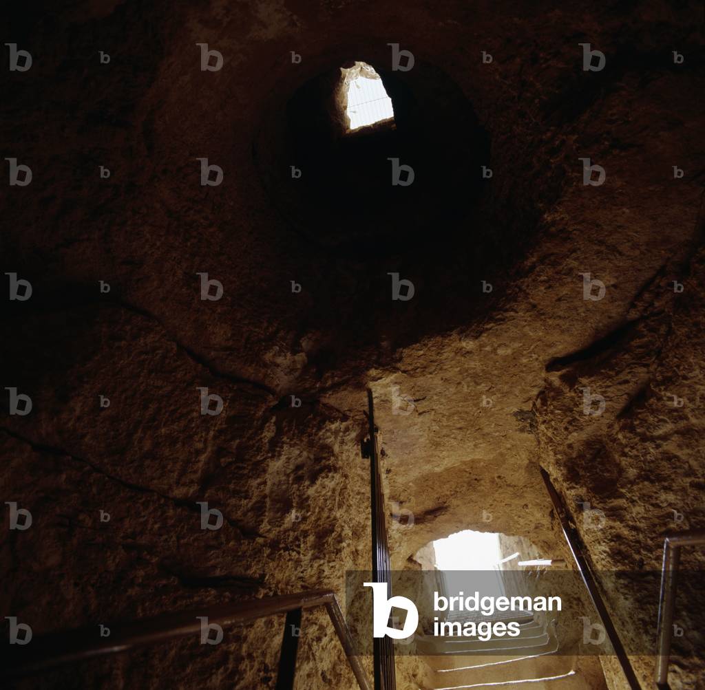 Image of Tunnel excavated during Bar Kokhba revolt against Romans (132 ...