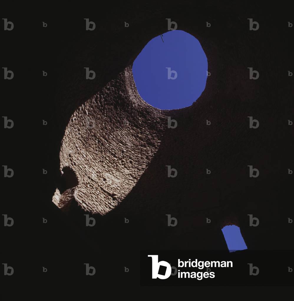 Image of View of Palace of Ardeshir Papakan, Firuzabad, Iran, Sassanid ...