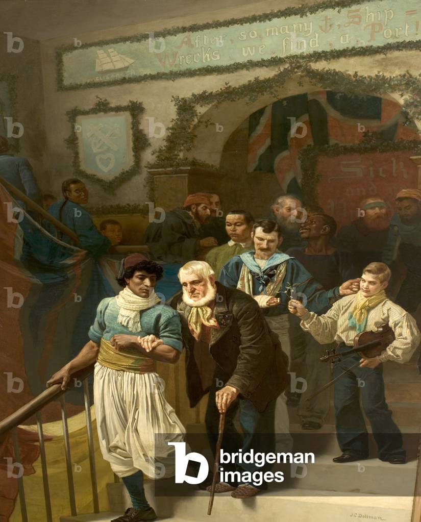 Image of Friends in Adversity, Christmas Day at the Dreadnought ...