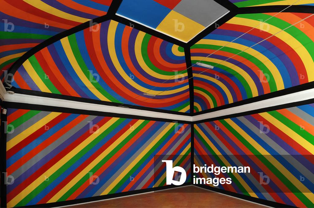 Image of Wall drawing # 951, by Sol LeWitt, 10 July to by LeWitt, Sol ...