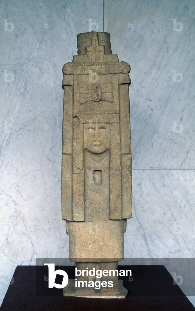 Image of Anthropomorphic stele, Huasteca civilization