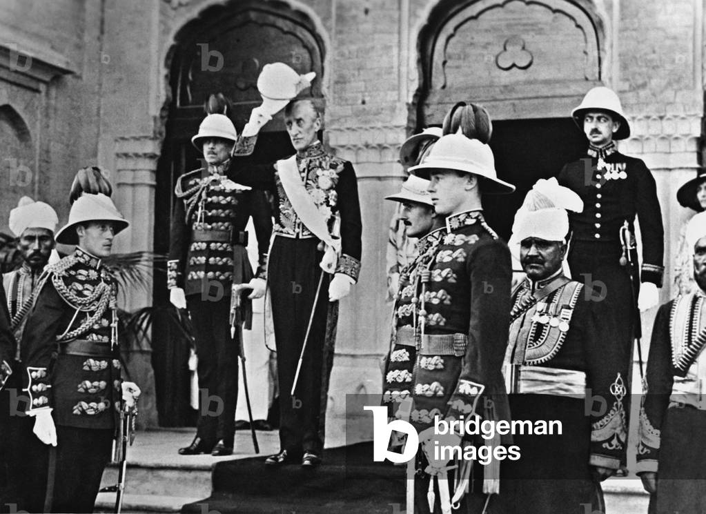 Image of Lord Willingdon during the establishment of the North-west ...
