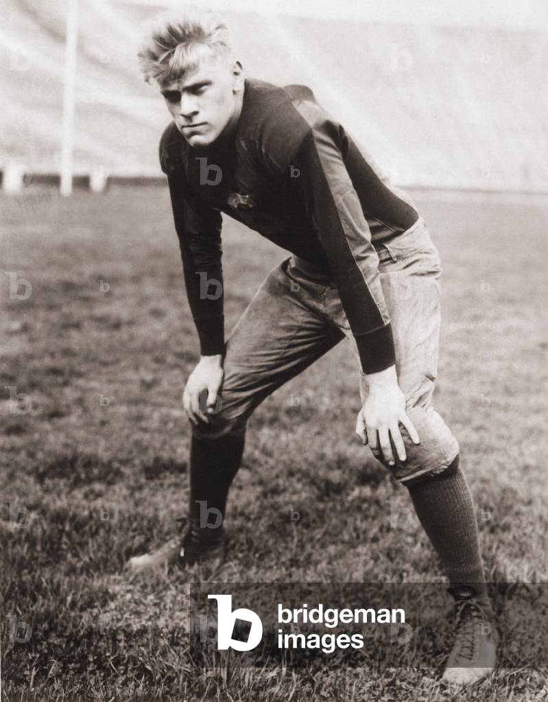Gerald Ford College Bonhams : FORD ON HIS COLLEGE DAYS FOOTBALL TAUGHT