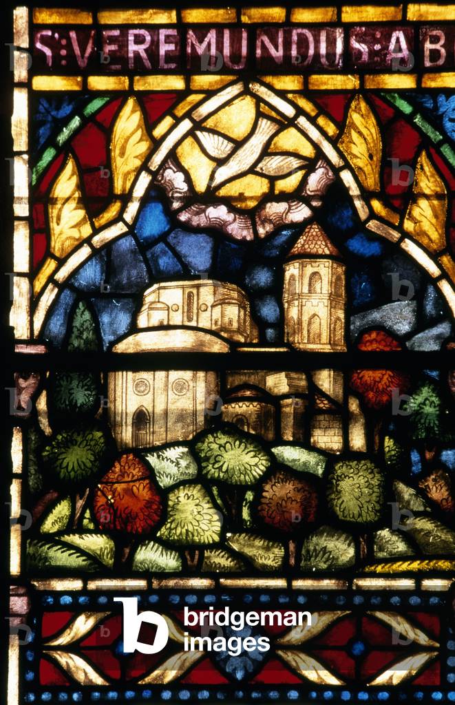 Image of Stained glass window of Chapter House, Collegiate Church of St