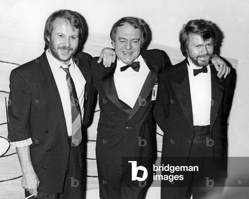 Image of Agnetha Fältskog, 1985 (b/w photo)