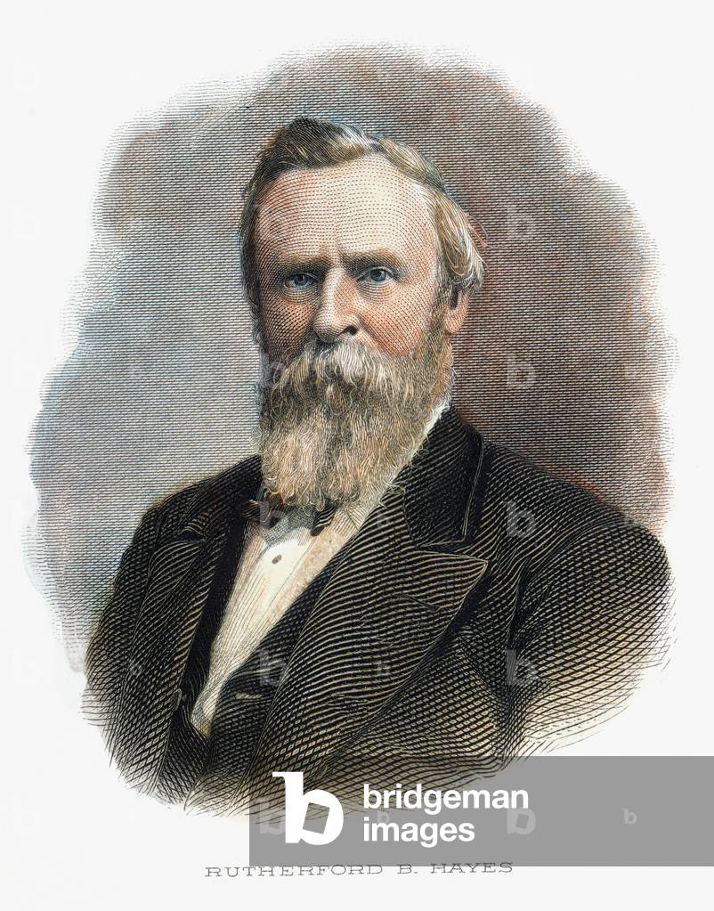 Rutherford B Hayes In Color