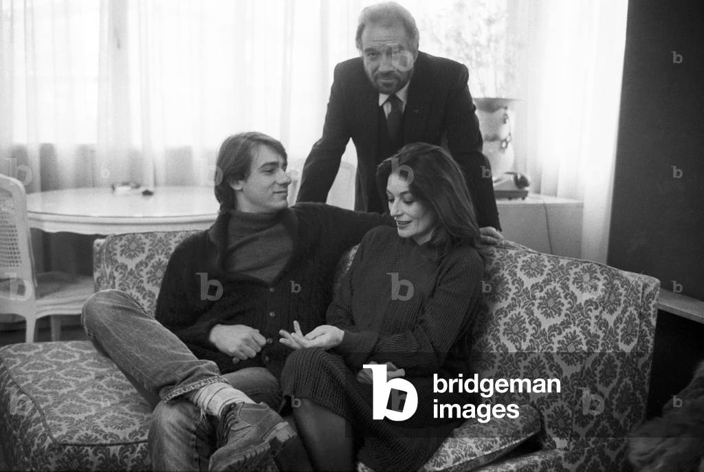 Image of Anouk Aimee mit Ugo und Ricky Tognazzi in der Tragödie