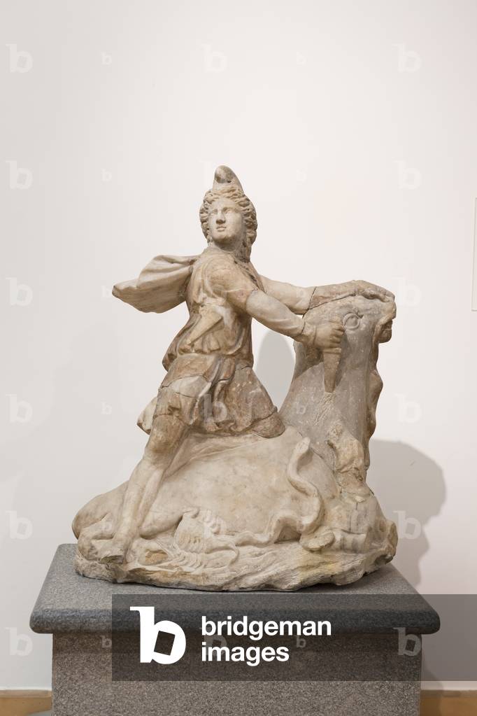 Image of Statue of Mithras, 4th century AD, marble, National Roman Museum