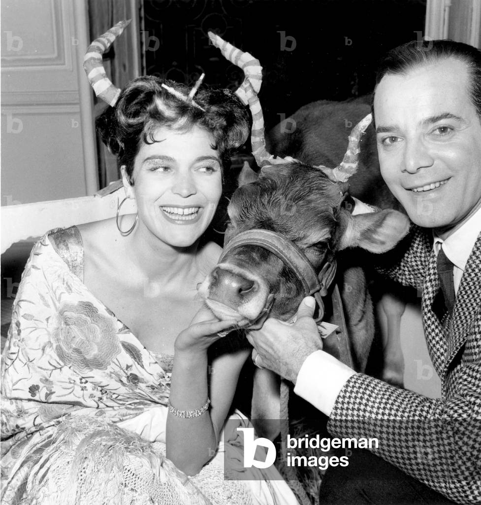 Image of Georges Guetary and Jacqueline Le Pourcan Hercule Presenting ...