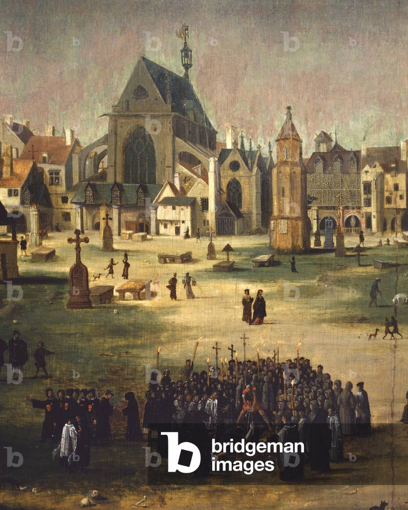 Image of The cemetery of the Church of the Holy Innocents in