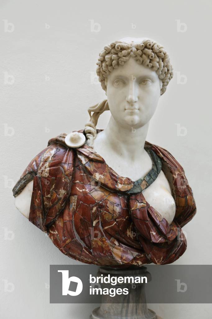 Image of Bust of a Goddess, Probably Rome, Italy, c. 1650-1700 (white ...