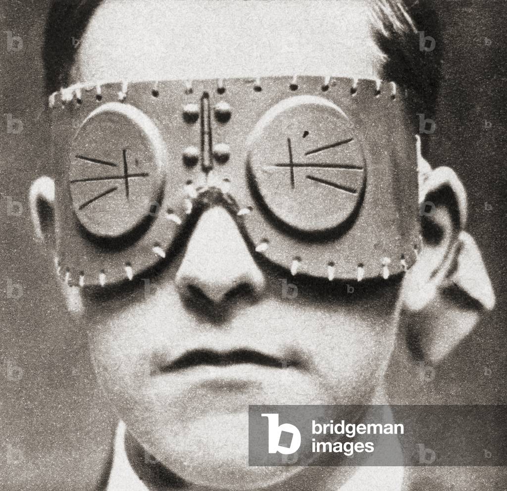 Image of Goggles introduced during World War one, used to protect the ...