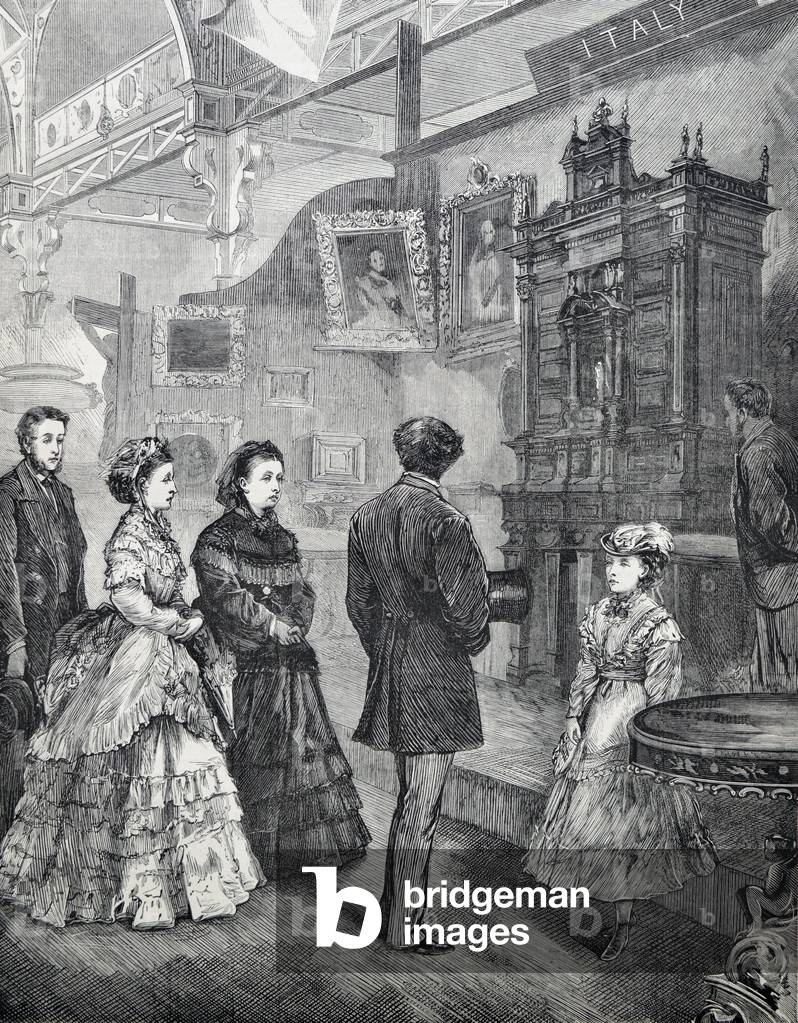 Image of Visit of Queen Victoria, 1870 (engraving)