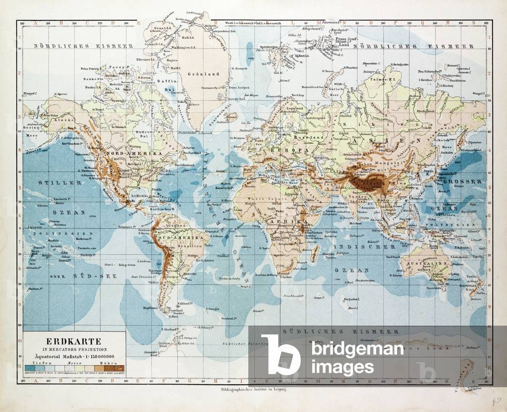 Image of Map of the World 1899