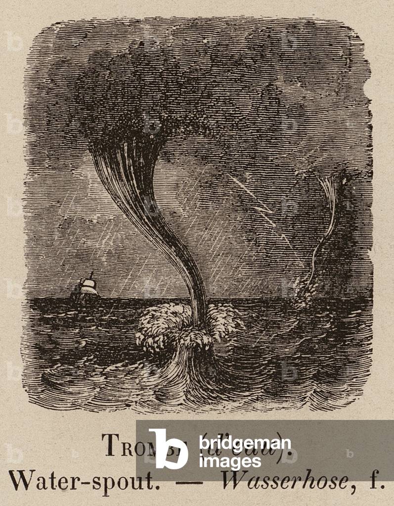 Image of Le Vocabulaire Illustre: Trombe (d'eau); Water-spout ...