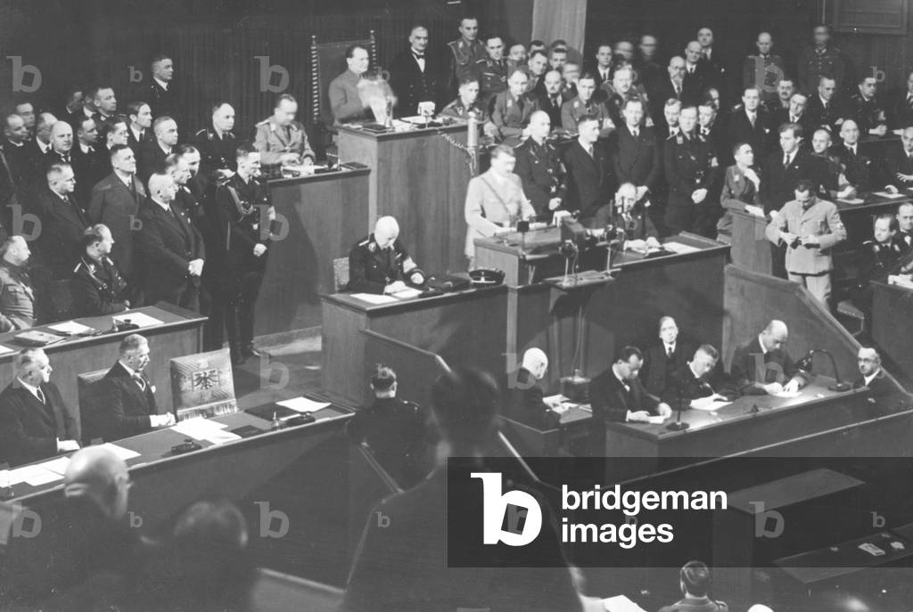 Speech of Hitler on the anniversary of the seizure of power in the ...