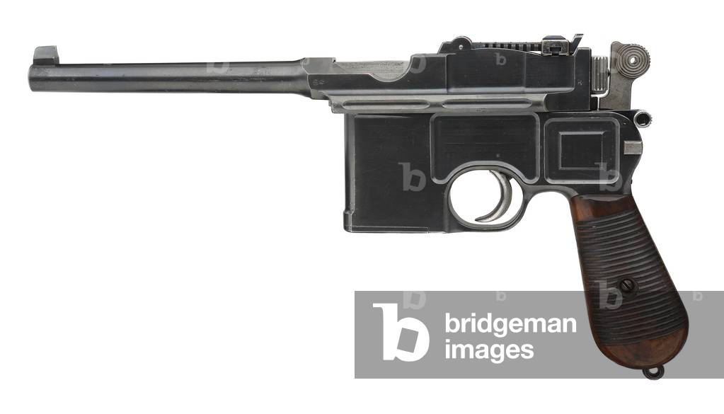 Image of Mauser Model C96 centrefire self loading pistol (wood & metal ...