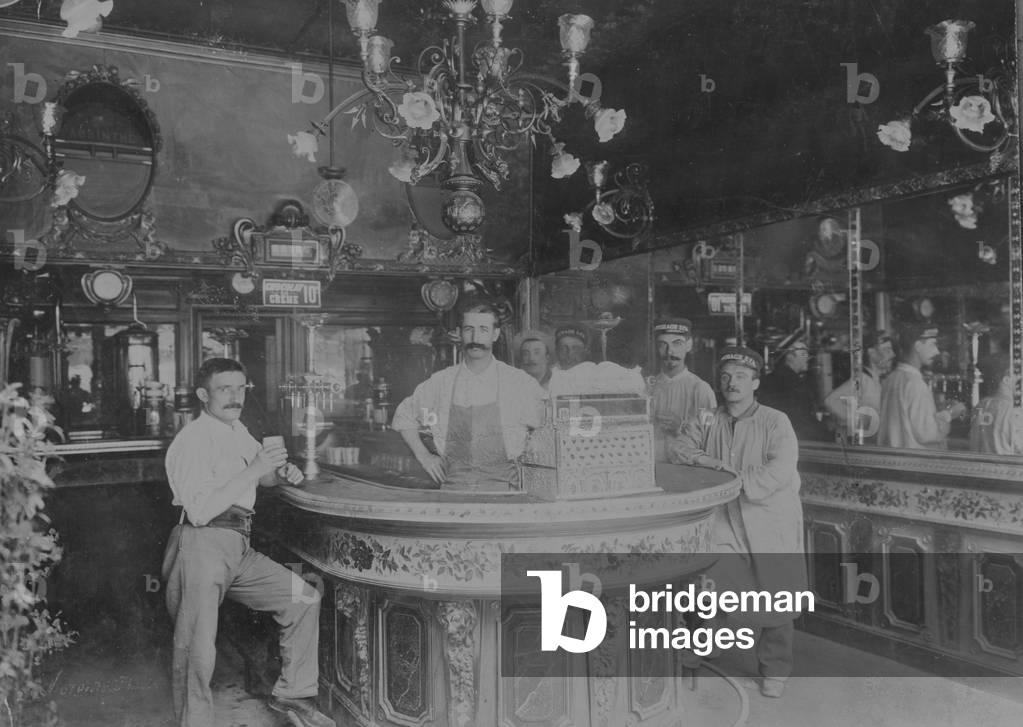 Image of Renard Martin, Paris, France Bar 1900 (photo)