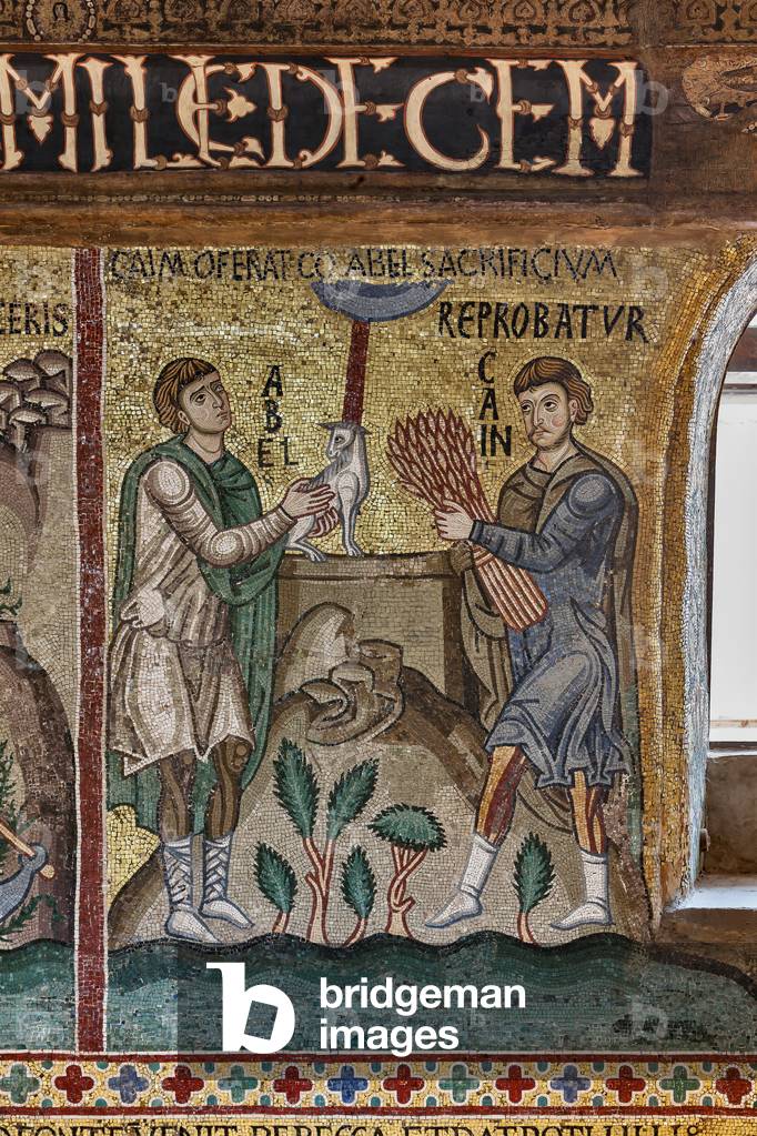 The Palatine Chapel (Basilica), cycle of mosaics on the Old Testament ...