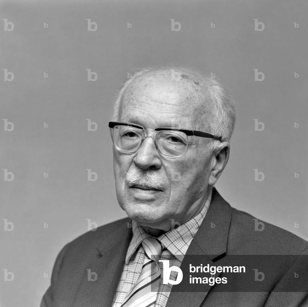 Image of Switzerland Leopold Ruzicka, 1967 (b/w photo)