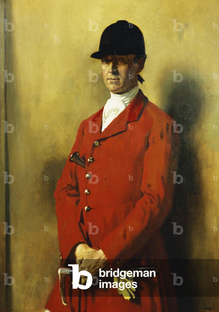 Image of Portrait of Captain Marshall Roberts, Master of the Fox Hounds ...