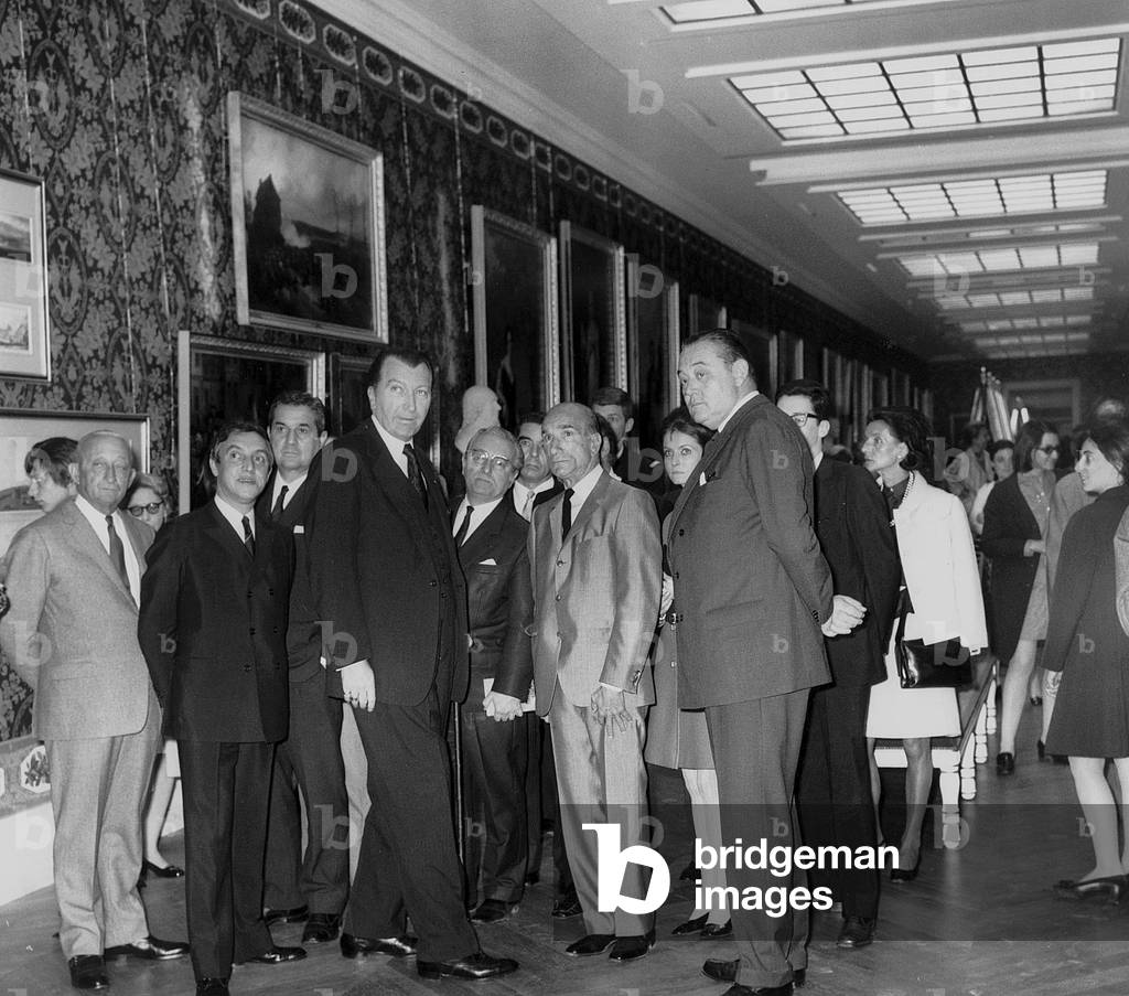 Image of In Versailles Castle, Miss Joachim Murat (On Right) and Gerald