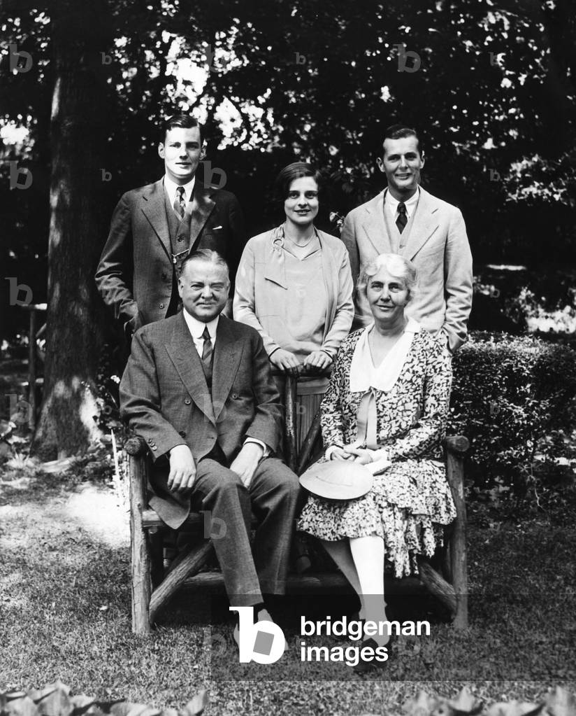 Image of Front: Future President Herbert Hoover, as Secretary of ...