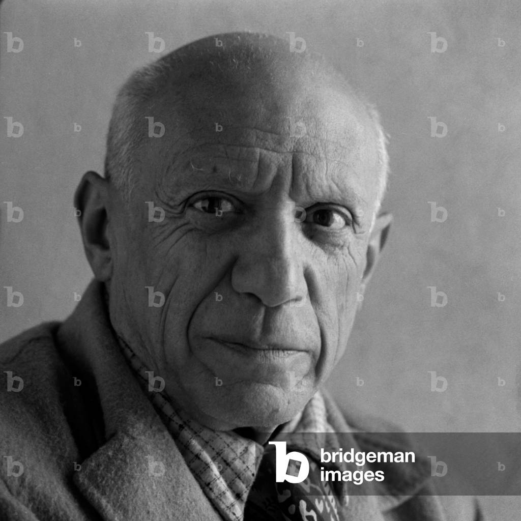 Image of Portrait of Pablo Picasso in the museum, at the Musée by