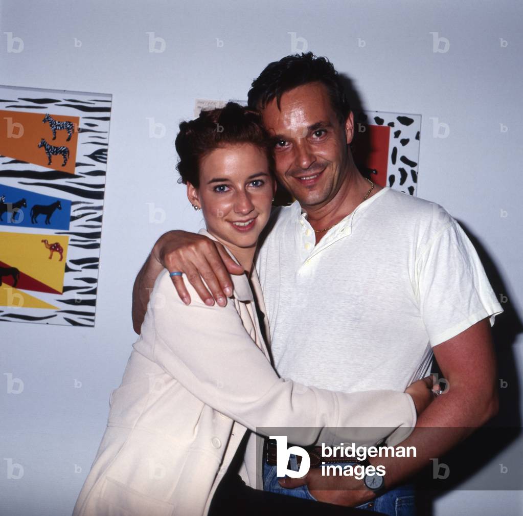 Image of Isabell Hertel and Holger Franke, both actors of the German