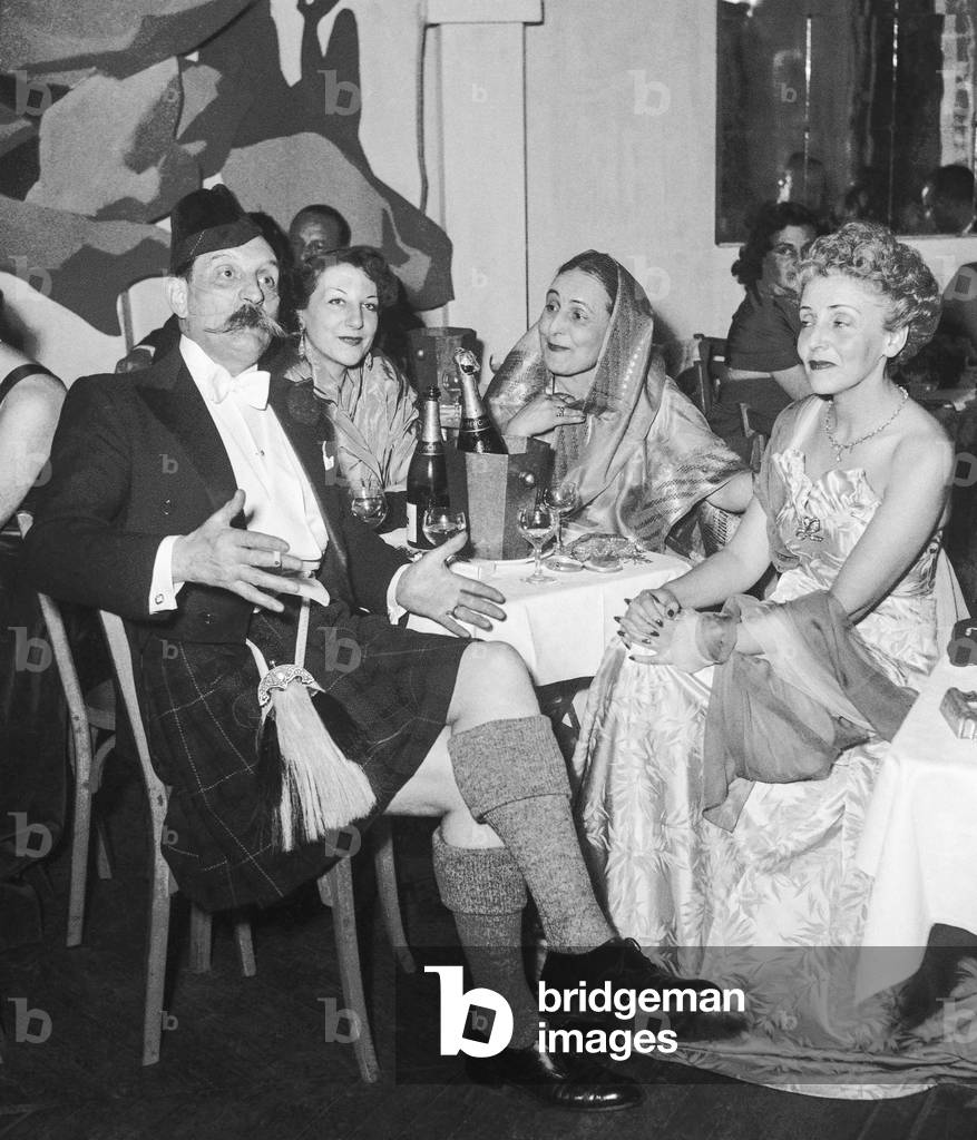 Image of "Nuit Etrange" (Strange Night), Paris, June 2, 1950 : Rodel