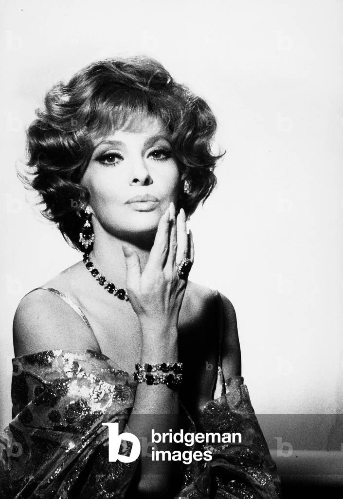 Image of Portrait of the actress Gina Lollobrigida. by Italian ...