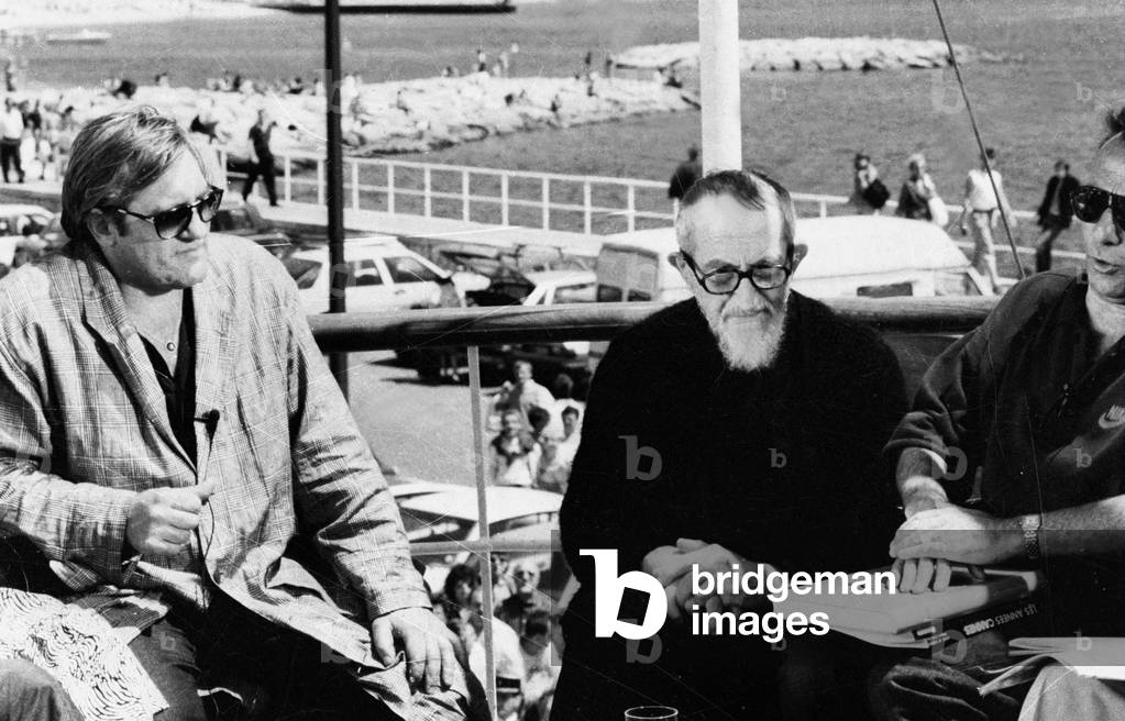 Image of French Actors Gerard Depardieu Who Act in Film Under The