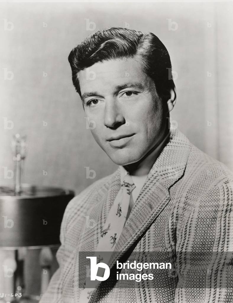 Image of Actor Efrem Zimbalist, Jr., Publicity Portrait, 1950's (b/w photo)