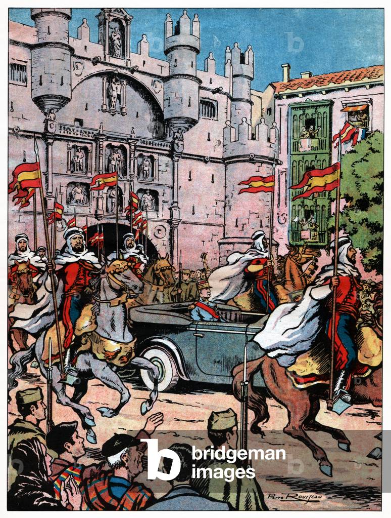 Image of Marshall Philippe Petain, 1940 (print) by Rousseau, Pierre (fl.1940-44)