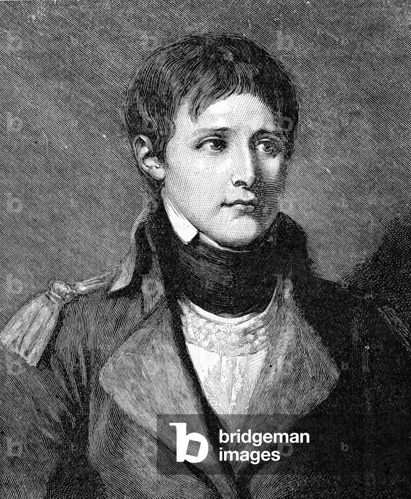 Image of Napoleon Bonaparte, Lieutenant of Artillery