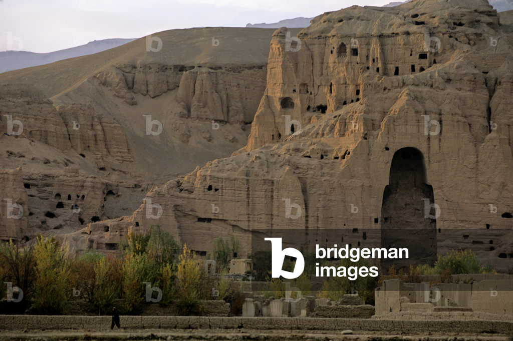 Image of UNESCO World Heritage site of Bamiyan, Buddha statue and ...